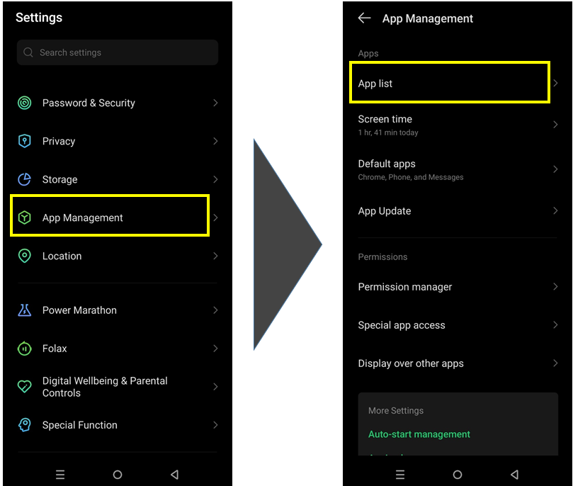 How to set up smartphone before using application – Digital Lock Support